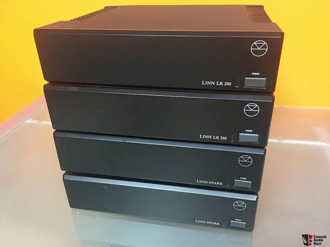 RARE Linn LK 280 Power Amp and Linn Spark Power Supply Photo #1731437 ...
