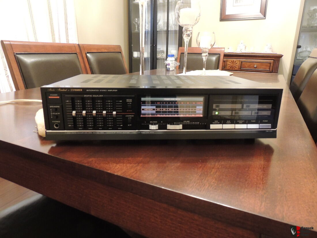 Vintage Fisher Studio Standard CA-271 Integrated Amp - 100 Watts RMS/ch ...
