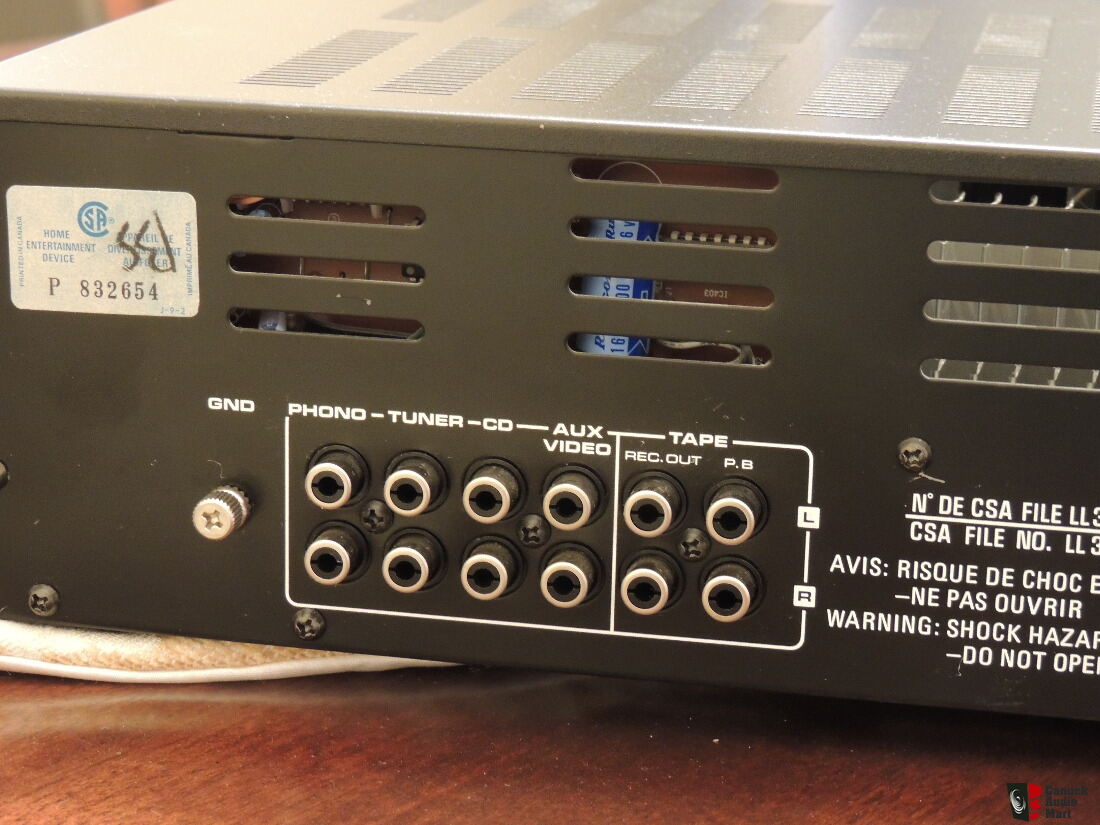 Vintage Fisher Studio Standard CA-271 Integrated Amp - 100 Watts RMS/ch ...