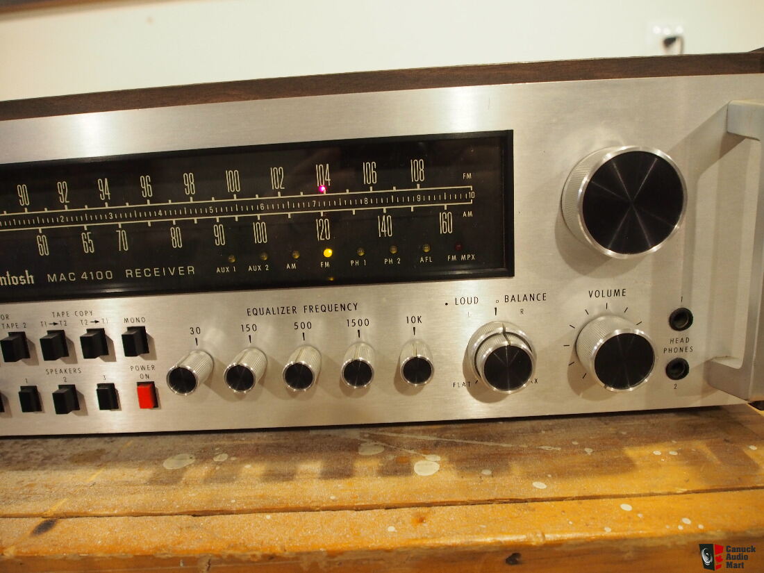 McIntosh receiver 4100 Photo #1732060 - UK Audio Mart