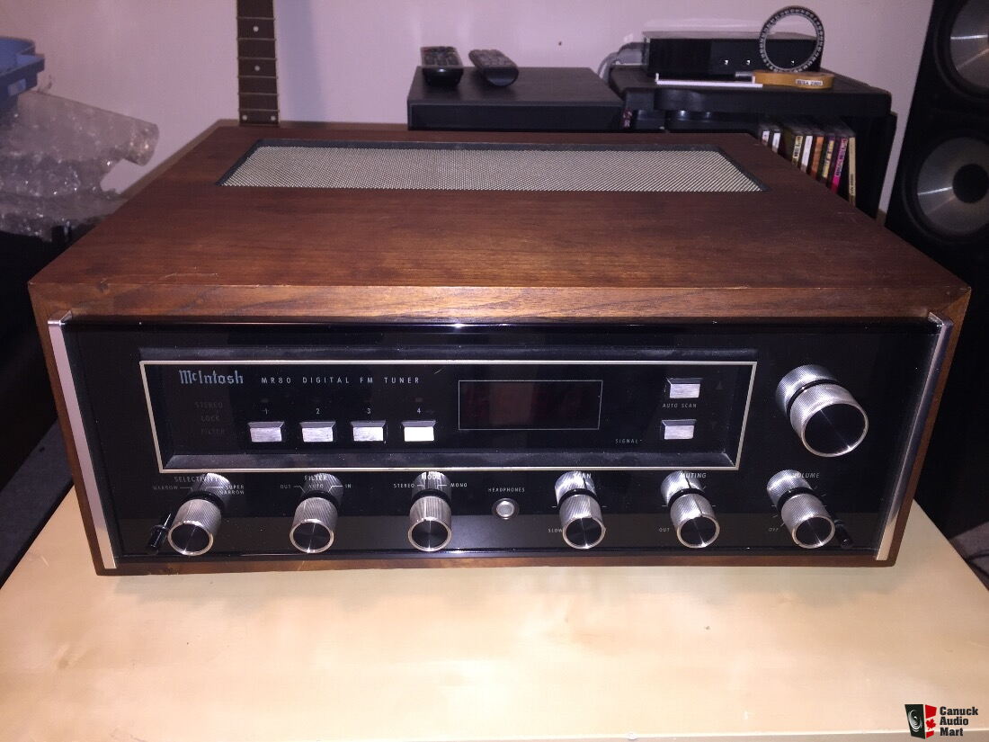 McIntosh MR80 Digital FM Stereo Tuner-Reducd Photo #1734361 - Canuck ...