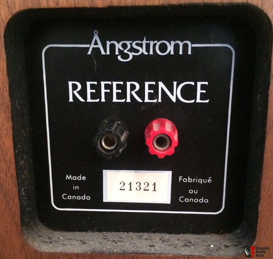 Pair of Angstrom Reference Stereo Speakers With Stands Photo #1734705 ...