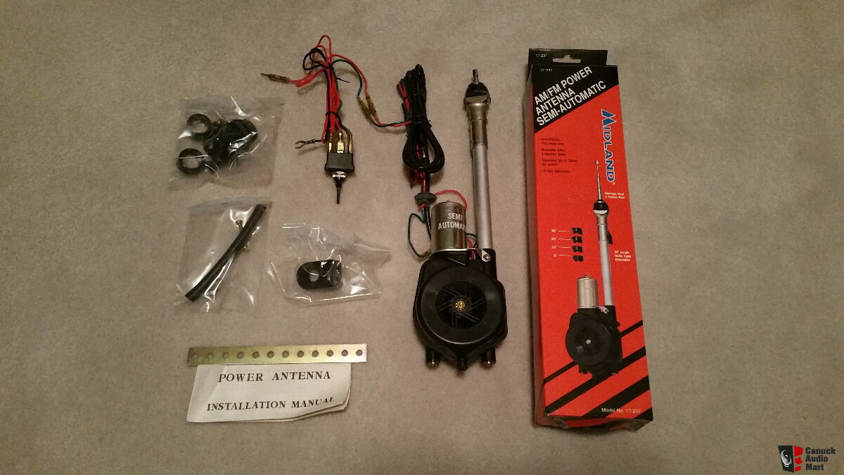 Midland AM/FM Power Antenna Semi-Automatic [Model #: 17-237] - Brand ...