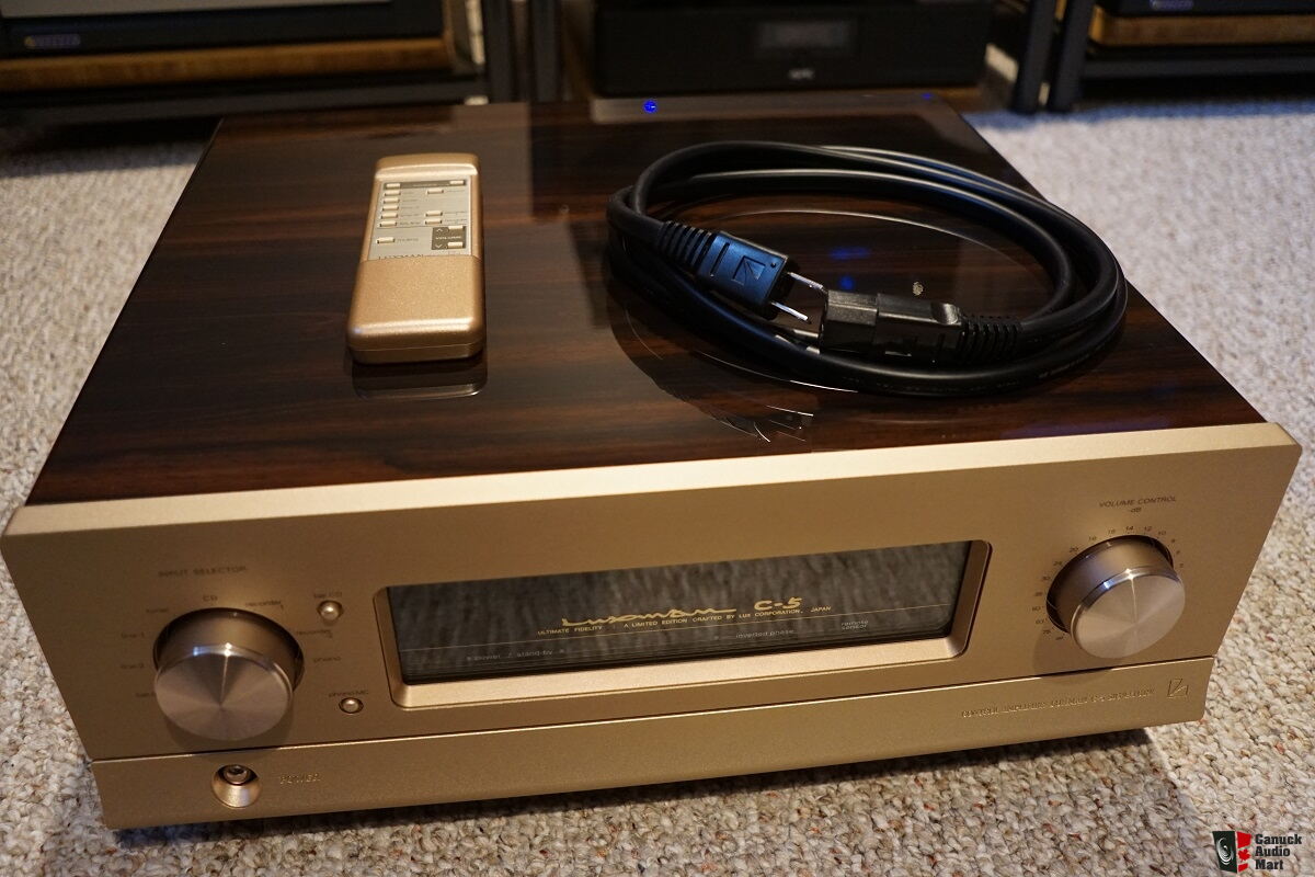 Luxman C-5 Signature Control Amplifier Photo #1738661 - Canuck Audio Mart