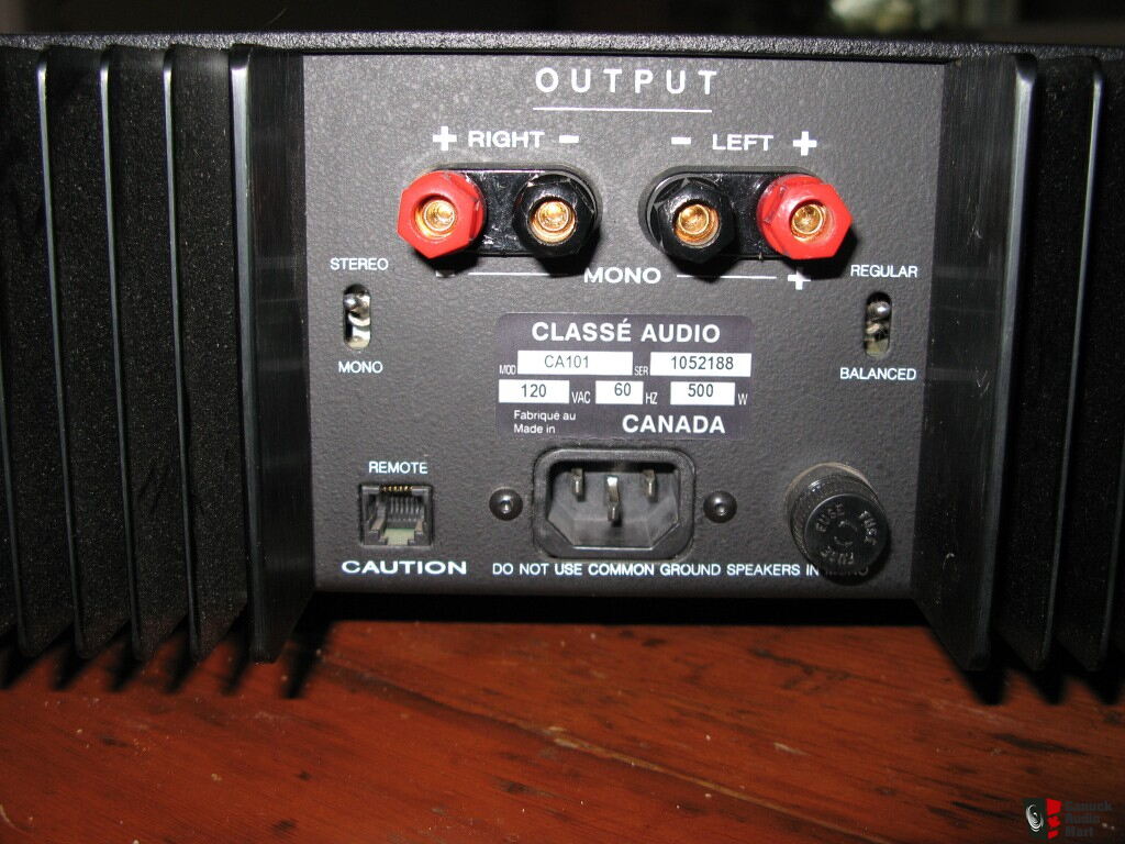 Classe CA101 Power Amp Photo #174168 - Canuck Audio Mart