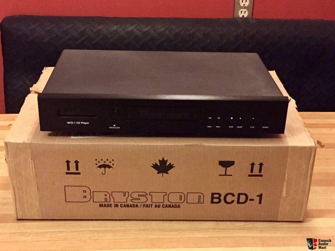 Bryston BCD-1 CD Player in excellent shape. Black finish Photo #1749954 ...