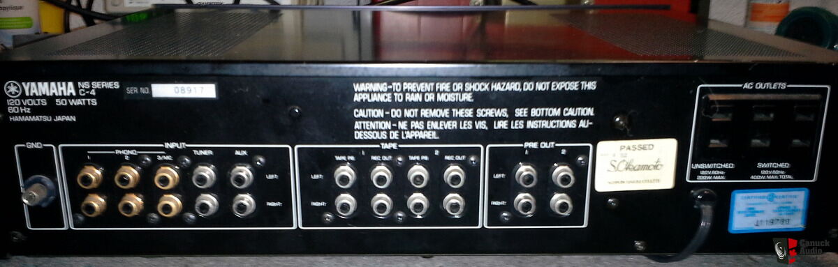 Yamaha C-4 Preamplifier Photo #1751274 - UK Audio Mart