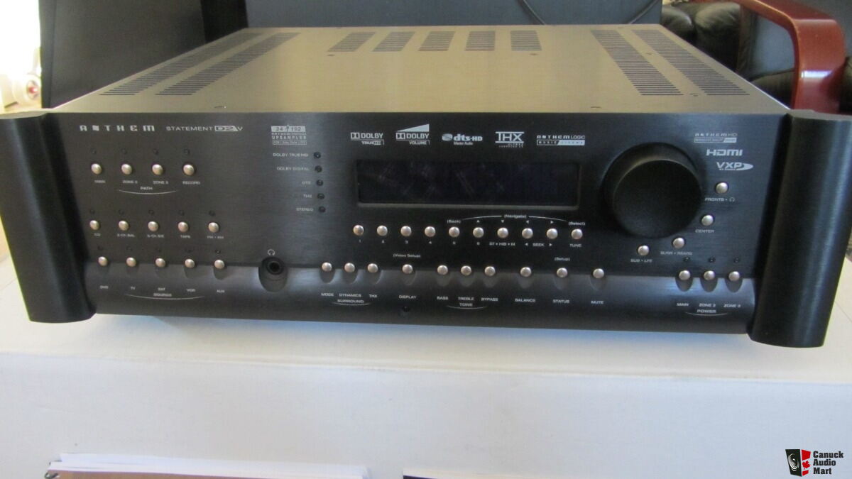 Anthem Statement D2v 3D A/V Processor For Sale - Canuck Audio Mart