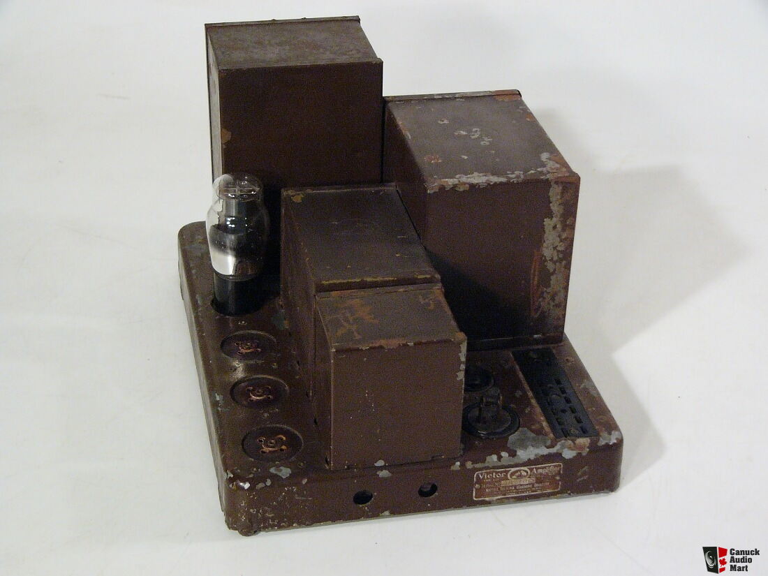 Vintage RCA VICTOR 245 45 pp Mono Triode Tube Amplifier - Parts or ...