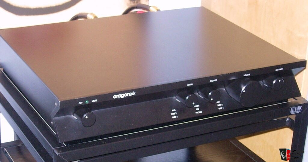 Superb Aragon 24K pre-amp with integrated phono section and external ...
