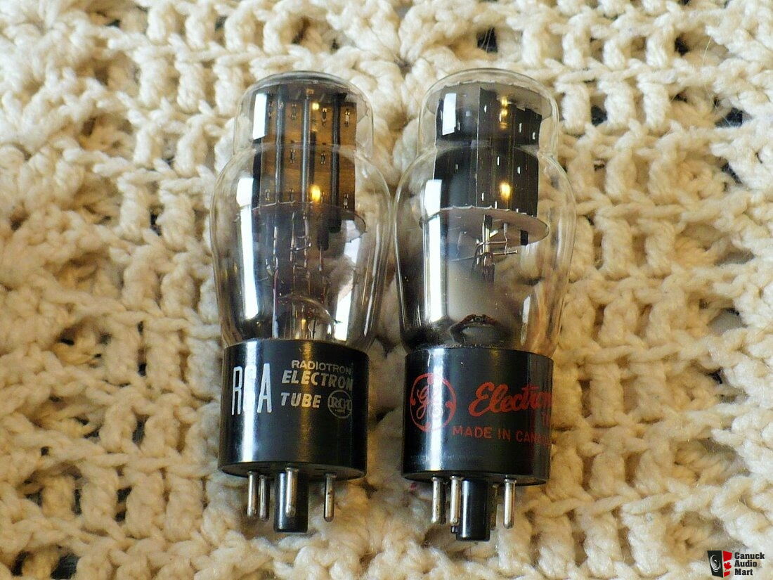 2 Vintage 5V4G / GZ32 Rectifier Tubes Nice Tubes! For Sale - Canuck ...
