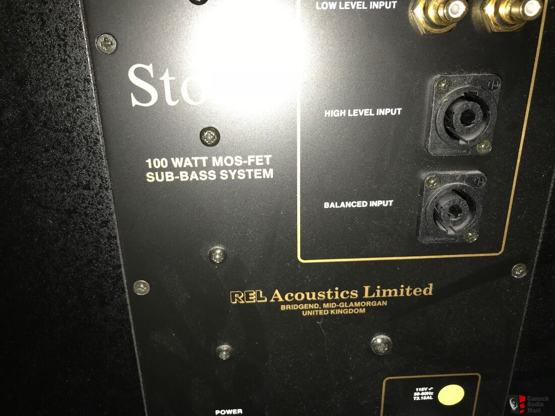 REL STORM Subwoofer Photo #1778884 - Canuck Audio Mart
