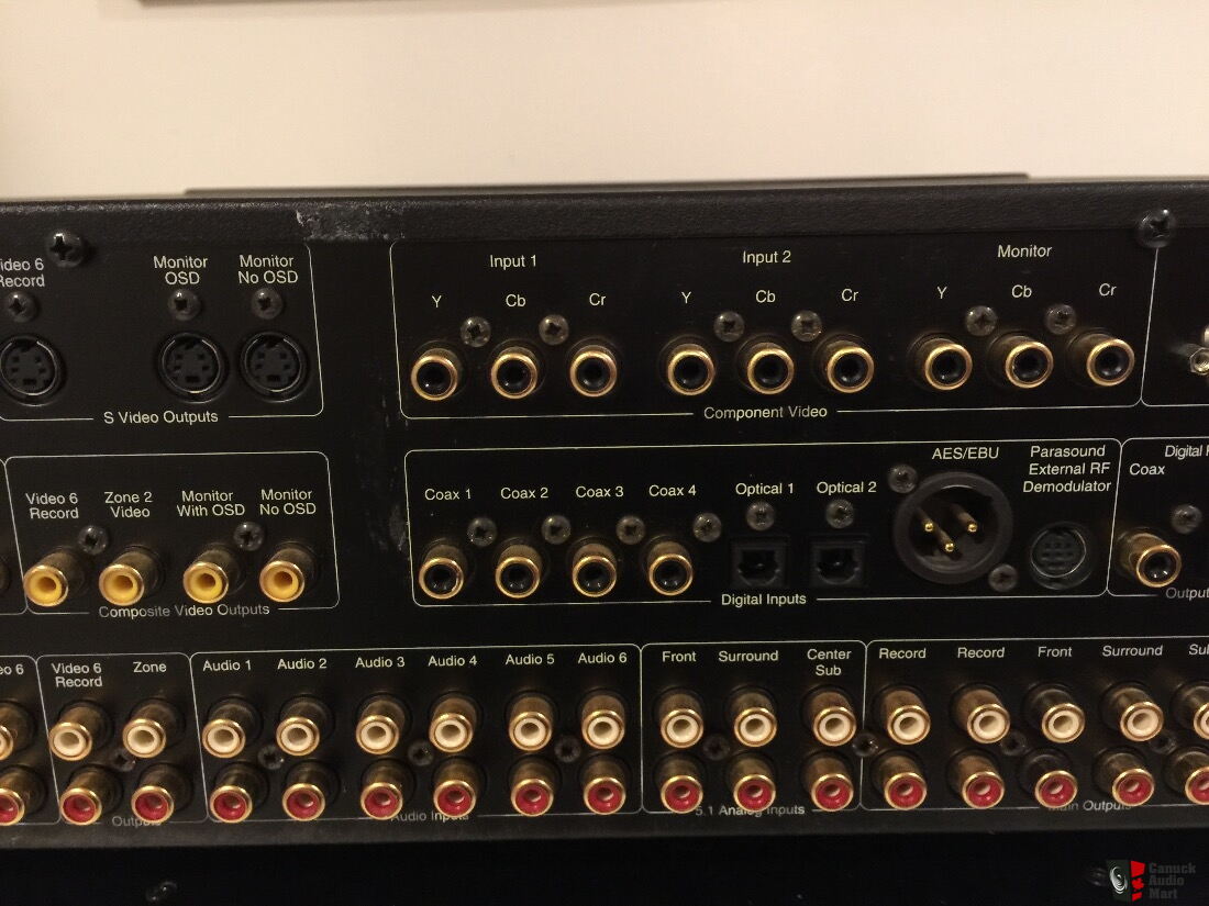 Parasound AVC-2500 home theatre pre amp 5.1 Photo #1779398 - UK Audio Mart