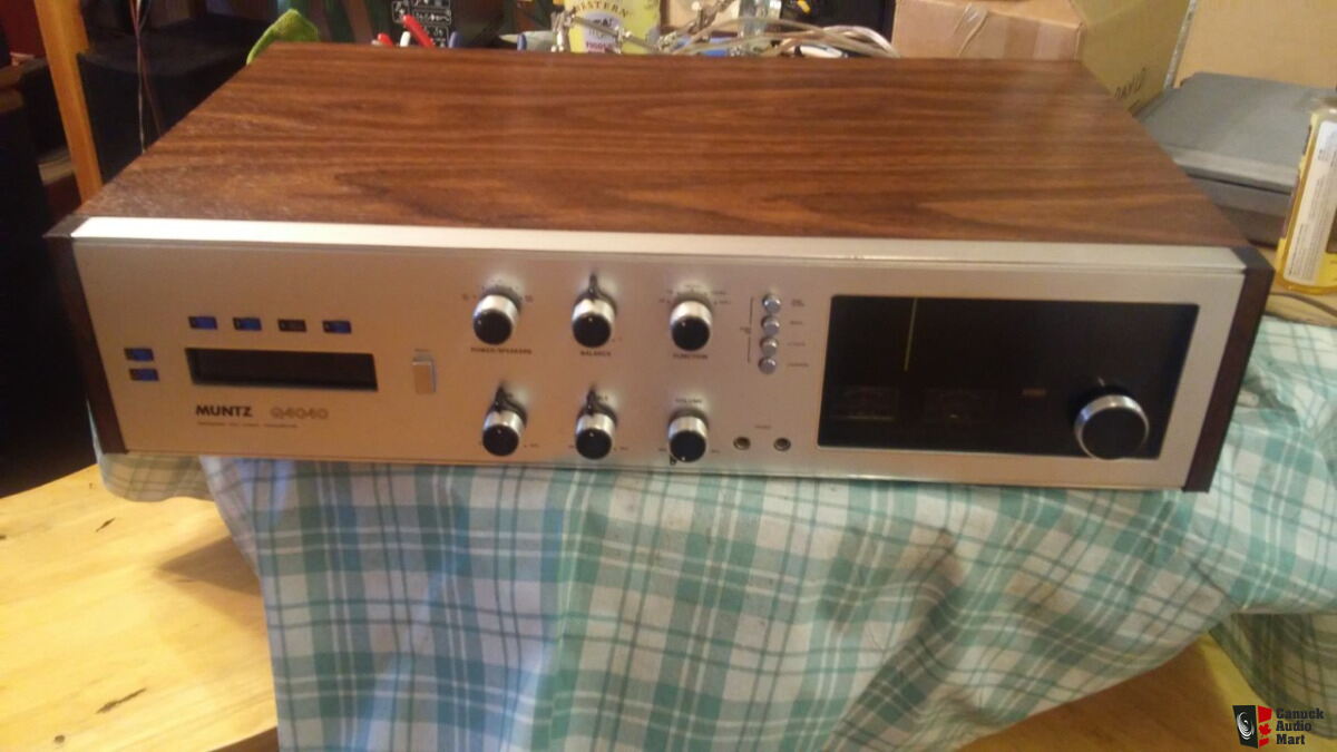 Vintage 1970's Q4040 Muntz Stereo Receiver Photo #1780022 - Canuck ...