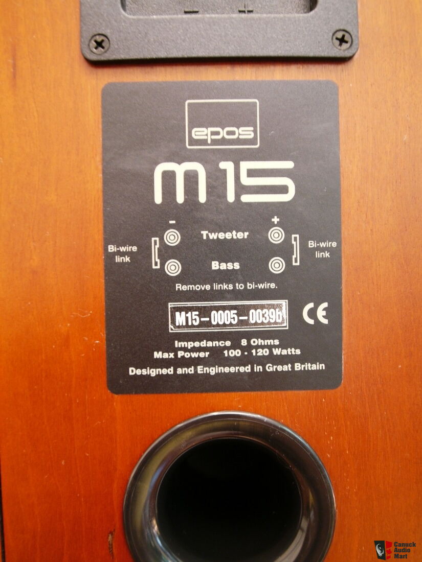 Epos M15 Cherry Speakers - Lower Price Photo #1780065 - US Audio Mart