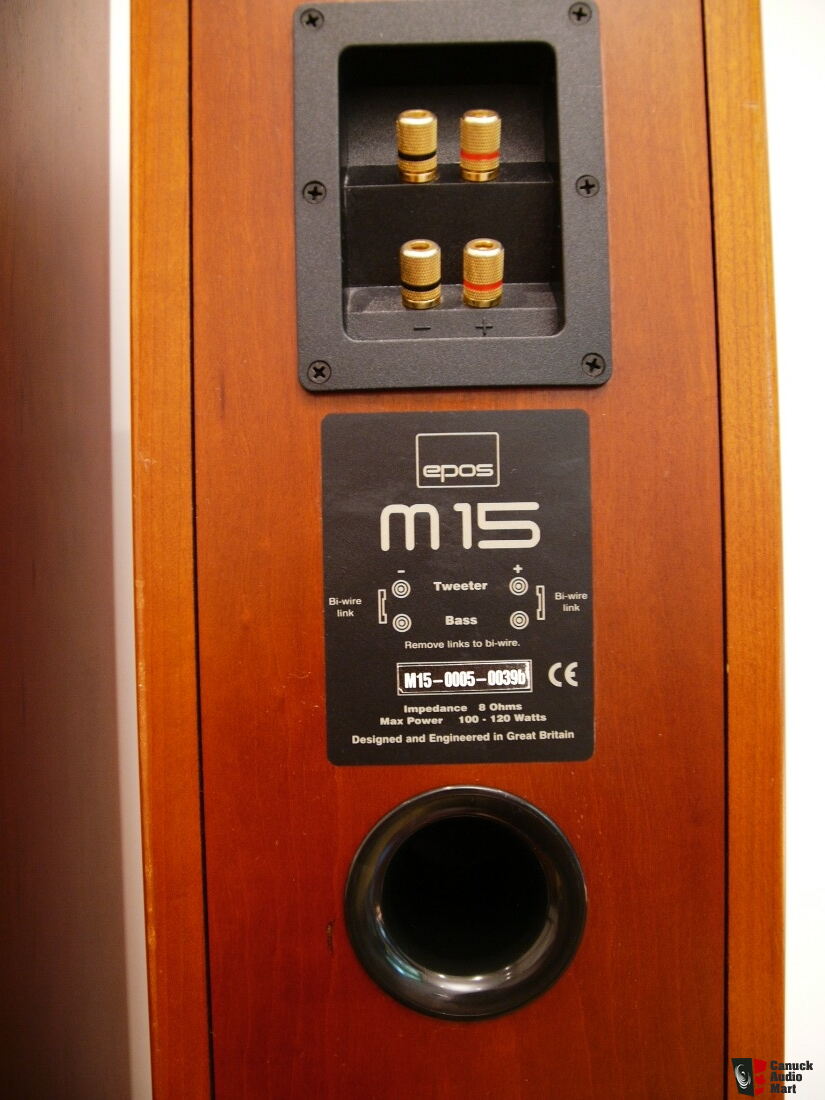 Epos M15 Cherry Speakers - Lower Price Photo #1780065 - US Audio Mart