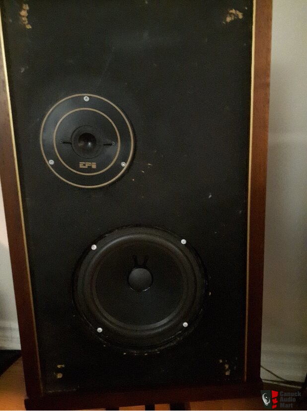 EPI M150 speakers (upgraded and restored) with 12" metal stands (price ...
