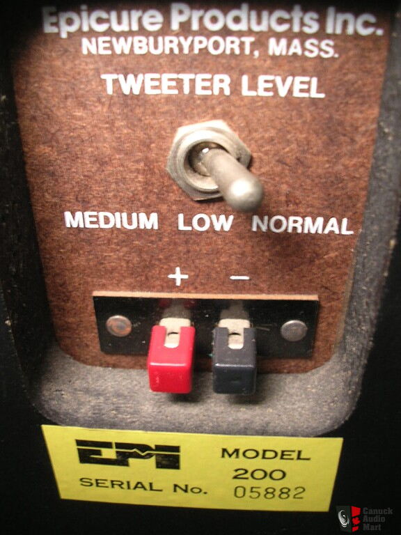 VINTAGE EPI 200 SPEAKERS, 12", MADE IN USA, RESTORED, NEAR MINT ...