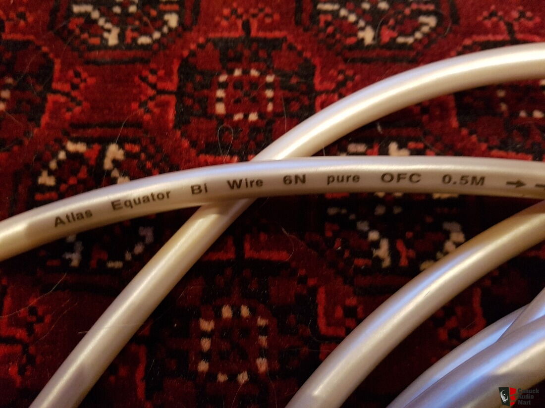 Atlas Equator Bi-wire Copper Cable For Sale - UK Audio Mart