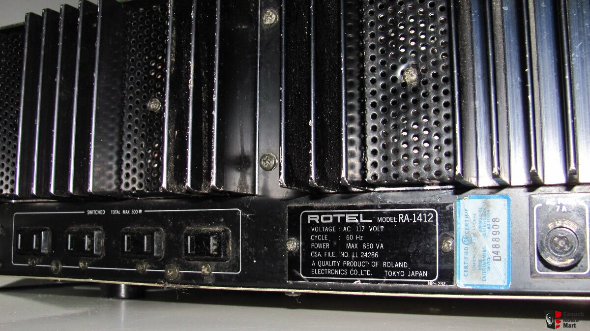 rotel ra 1412 Photo #1787853 - US Audio Mart