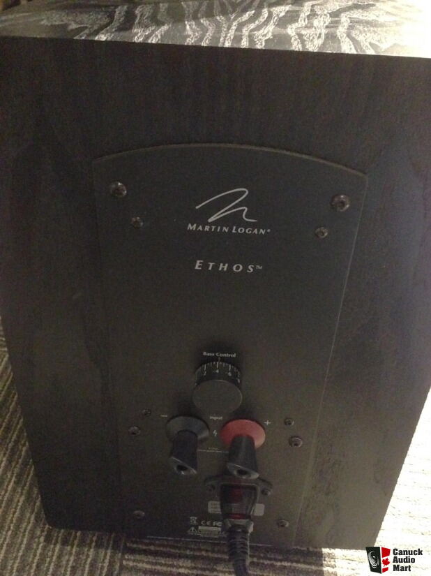 Martin Logan Ethos ESL Speakers ( Demos reduced pricing ) Photo ...