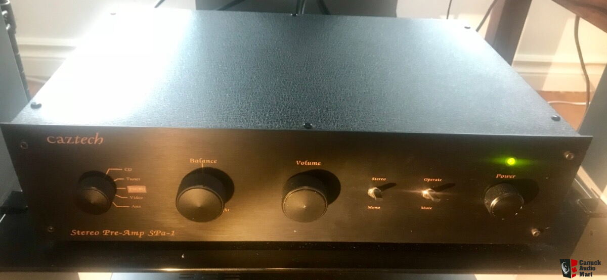 Caztech tube preamp with phono stage
