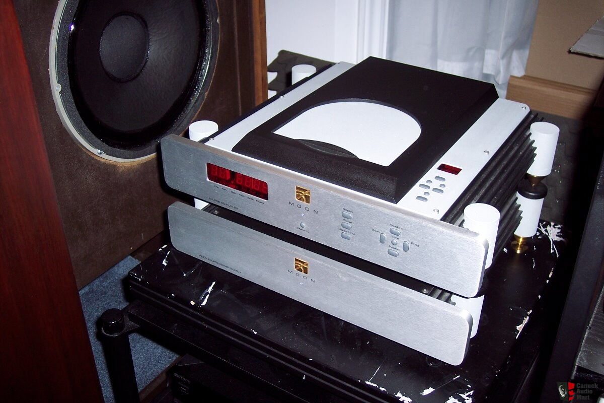 Moon Eclipse CD Player separte full size upgraded "PSX power supply ...