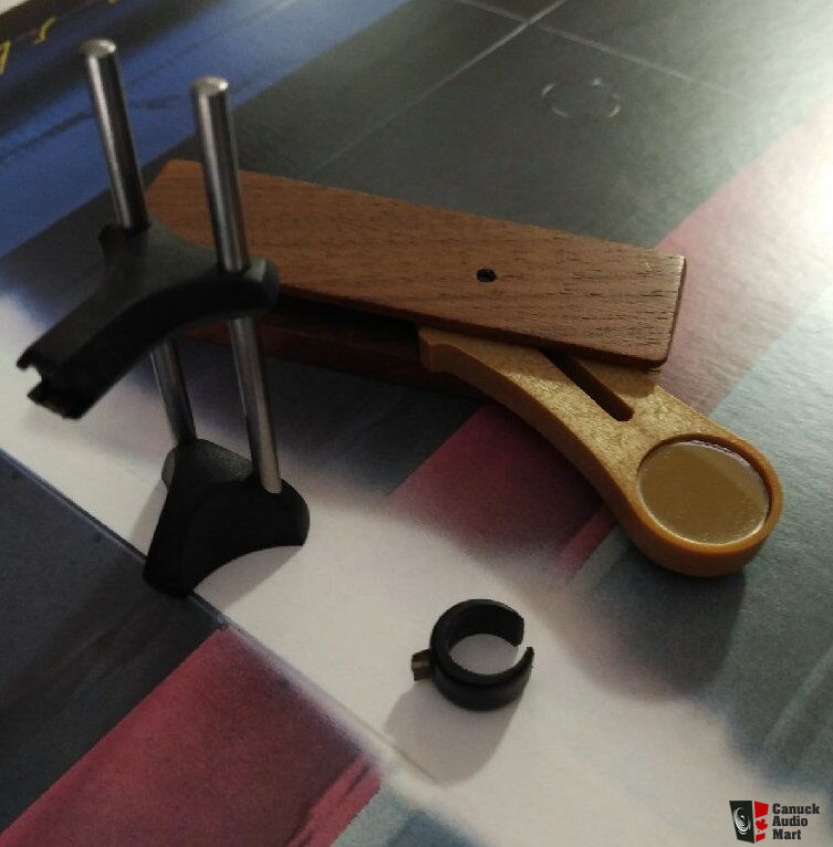 Tonearm Safety Lift & Stylus Mirror / Brush & Japanese Vintage Vinyl ...