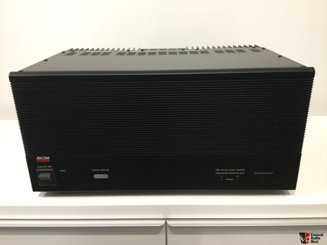 Adcom GFA-585 250 Watt Stereo Amplifier Photo #1793565 - Canuck Audio Mart