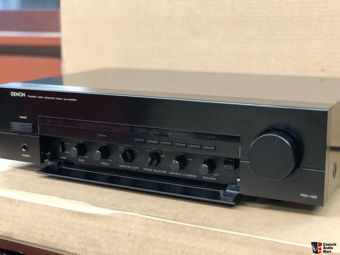 Denon pra-1100 preamp