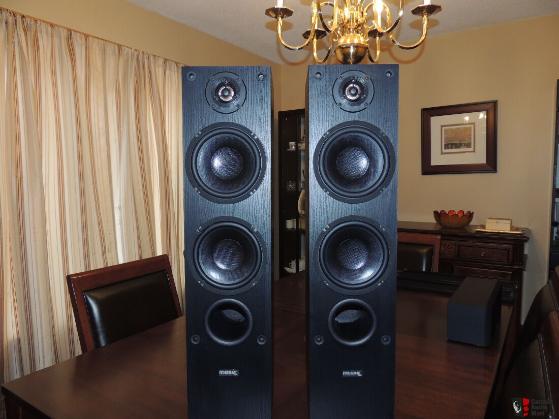 Merak by Axiom MC4 Center Channel Speaker, 3-way MT66 Towers Photo ...