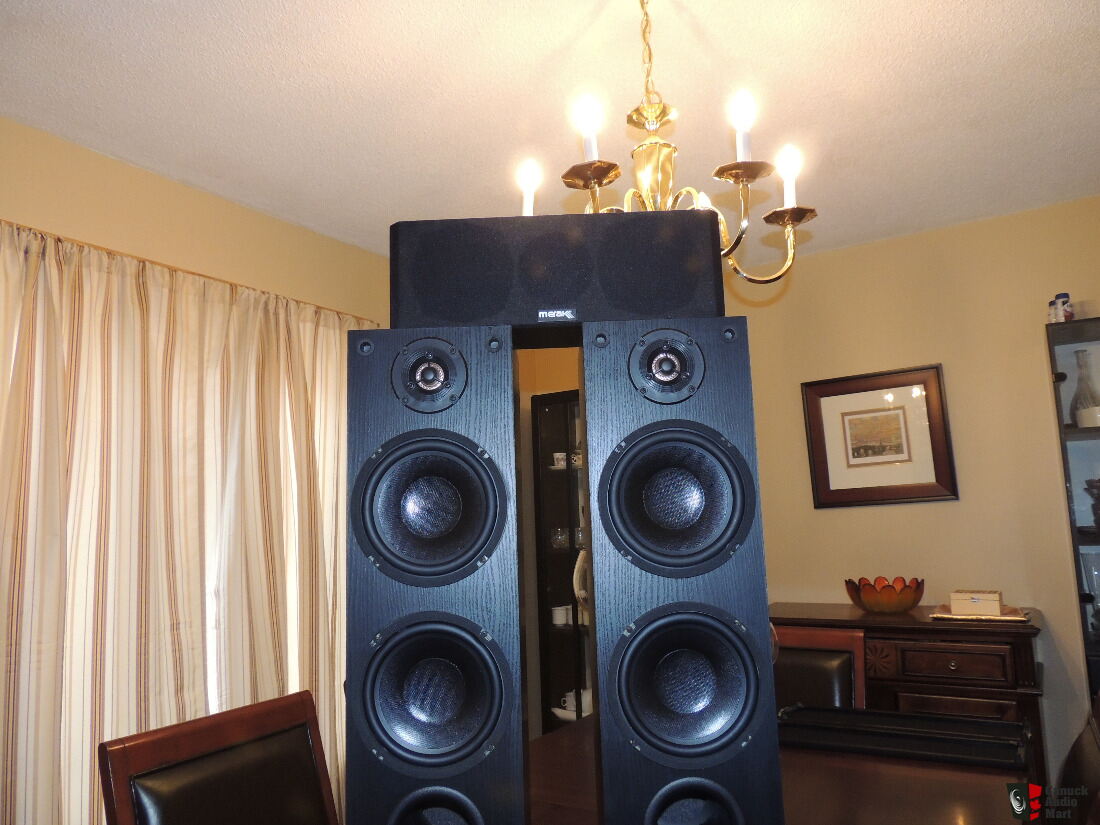 Merak by Axiom MC4 Center Channel Speaker, 3-way MT66 Towers Photo ...