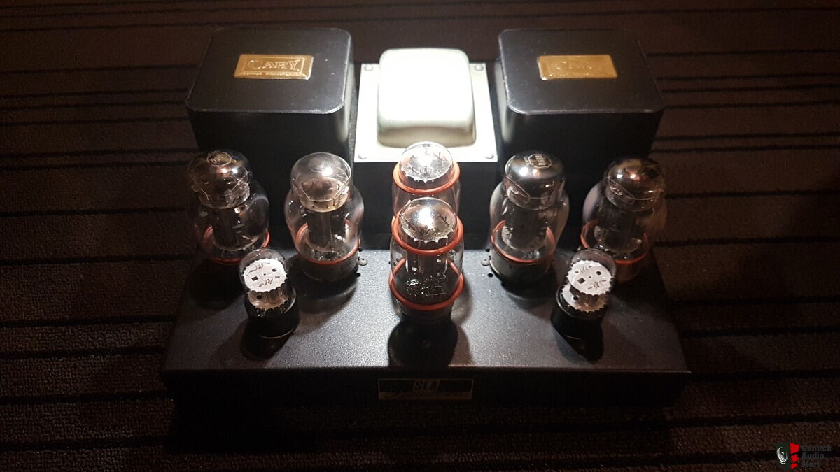Cary sla70b signature tube amp + incredible tubes - Excellent Photo ...