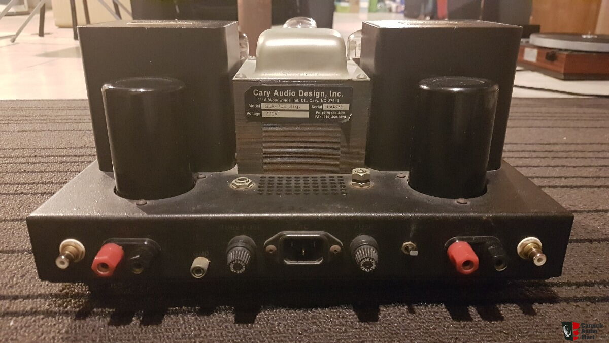 Cary sla70b signature tube amp + incredible tubes - Excellent Photo ...