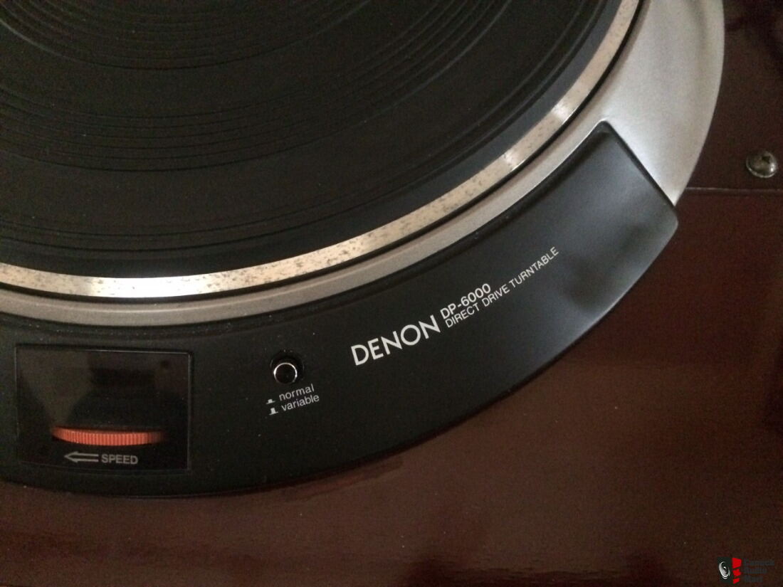Denon DP-6000 high quality professional turntable with Denon DK-300 ...