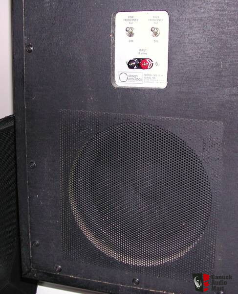 Vintage Design Acoustics D-6 Speakers Photo #179824 - Canuck Audio Mart