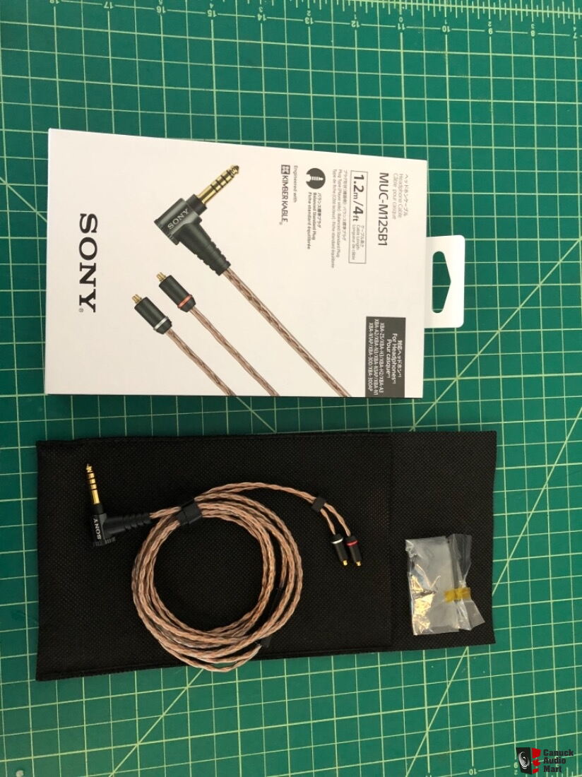 Sony Kimber 4.4 balanced MMCX cable Photo #1799252 - Canuck Audio Mart