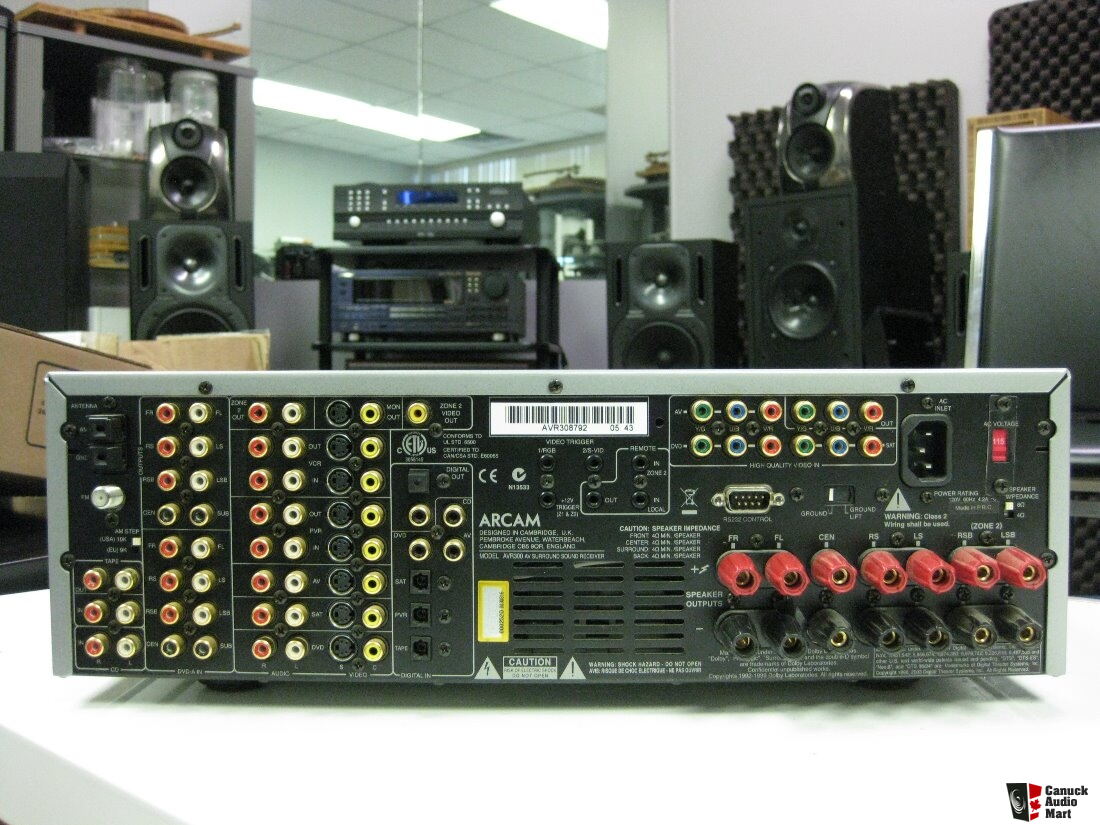 Arcam AVR300 AV Receiver Photo #1801710 - Canuck Audio Mart
