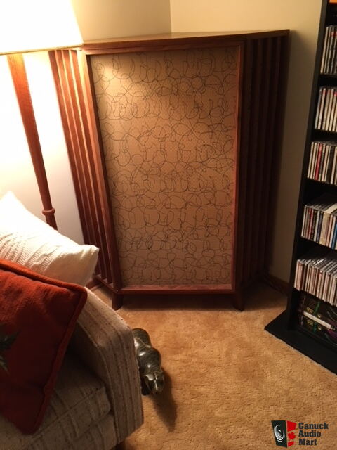 Tannoy 15" Red Monitor in Corner York Cabinet Early 1950's For Sale ...