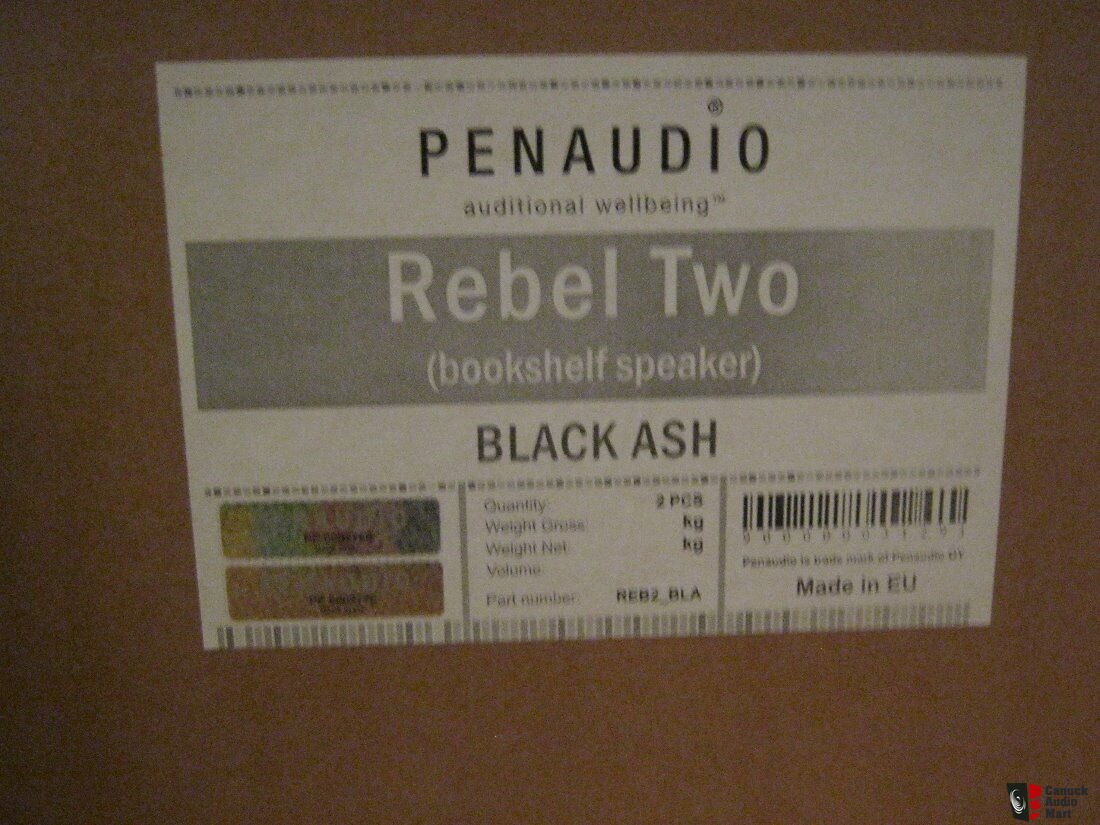 One Pair Of Penaudio Rebel 2 Speakers Photo #1808264 - US Audio Mart