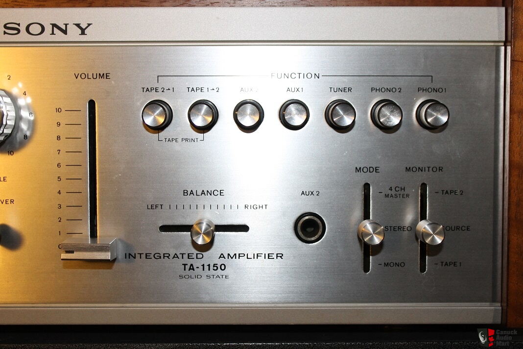 SONY TA 1150 Integrated Amplifier Photo #1808671 - US Audio Mart