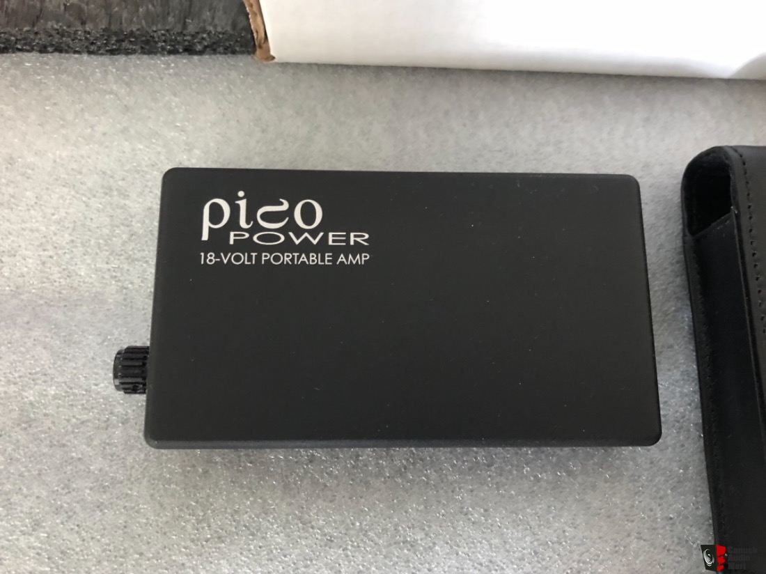 HeadAmp Pico Power Portable Headphone Amp Matte Black ~ Like New Photo ...