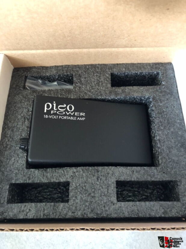 HeadAmp Pico Power Portable Headphone Amp Matte Black ~ Like New Photo ...