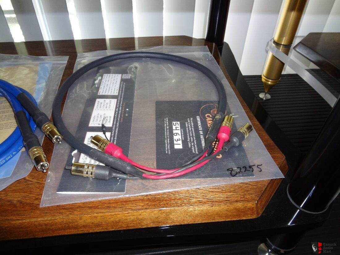 Cardas PHONO Golden REF rca to rca 1 m Photo #1810265 - UK Audio Mart