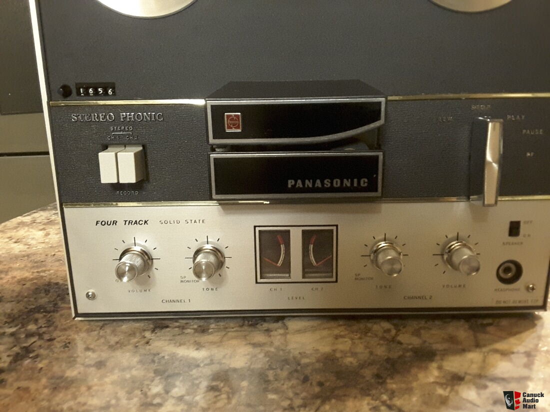 Panasonic Reel to Reel Tape Player/Recorder Model Stereo Phonic RS-760S ...