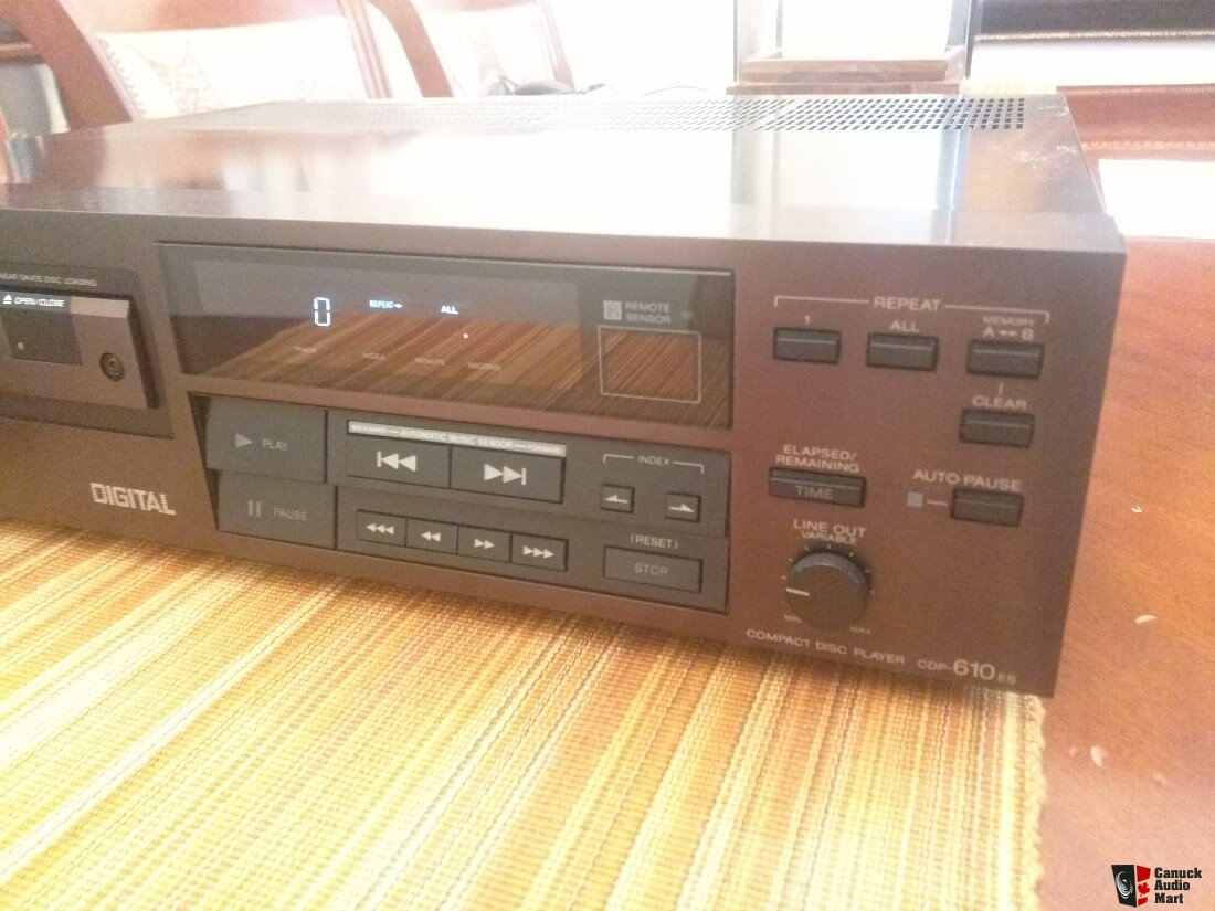 Sony CDP-610ES - 1983 / 1984 CD Player Photo #1816629 - Aussie Audio Mart