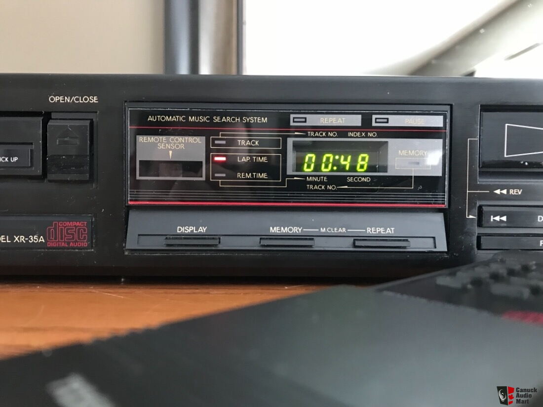 1985 Toshiba XR-35A Single CD player transport w/original remote Photo ...