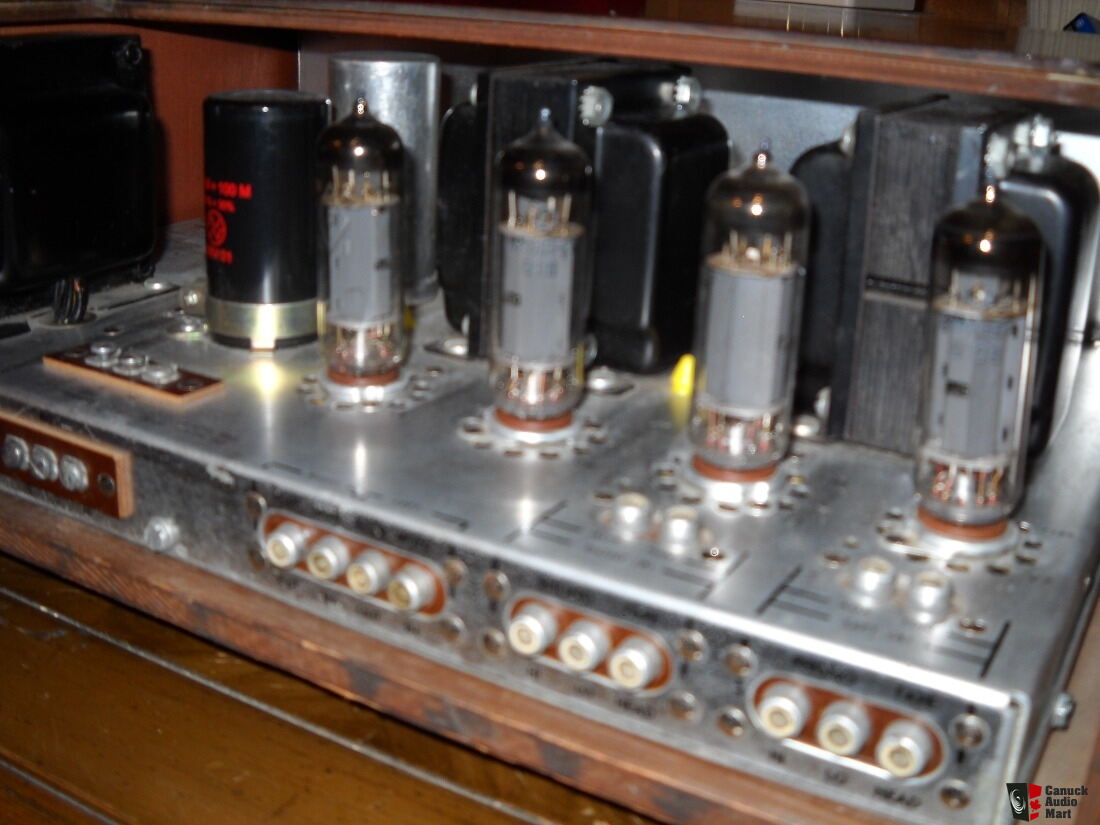 Fisher X-100-A Stereo Amplifier Restored Photo #1819676 - Canuck Audio Mart