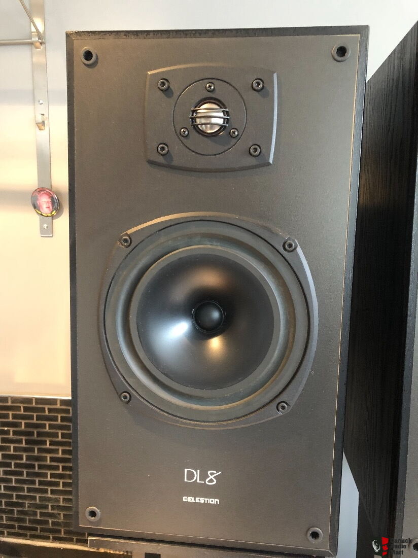 CELESTION DL8 Series 2 Speakers MINT w/MATCHING Stands and Manuals ...