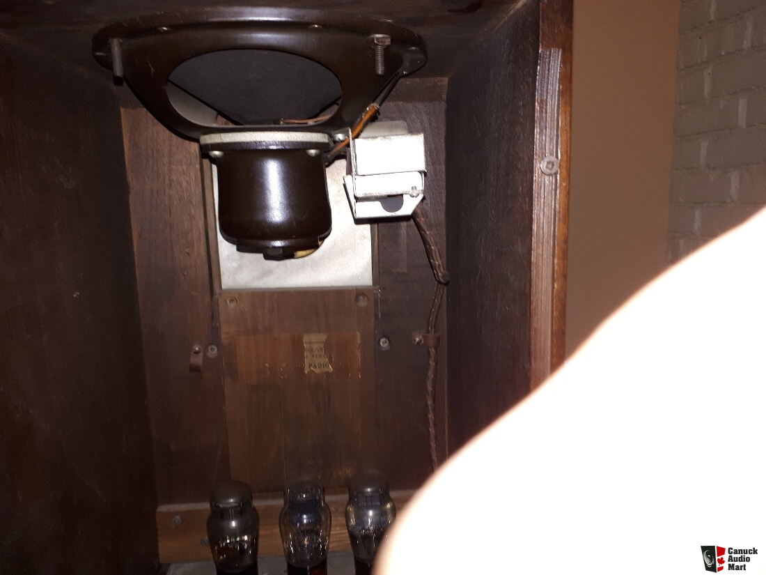 1931 Westinghouse Columaire Model 801 TUBE Radio and Clock not fully ...